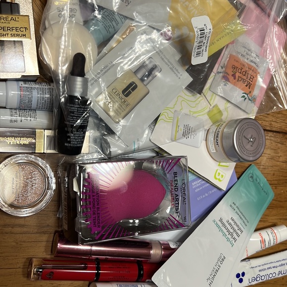 Makeup | 15pc Mystery Sample Lot With Makeup Bag | Poshmark